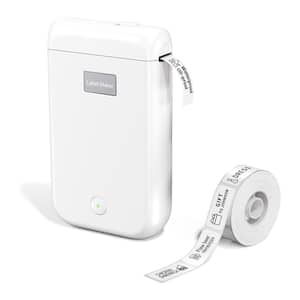 Ahfiwaso Portable Bluetooth Inkless Label Maker Machine w/ Tape and ...