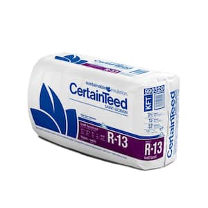 CertainTeed R-13 Kraft Faced Insulation Roll 15 in. x 32 ft. 645725 ...