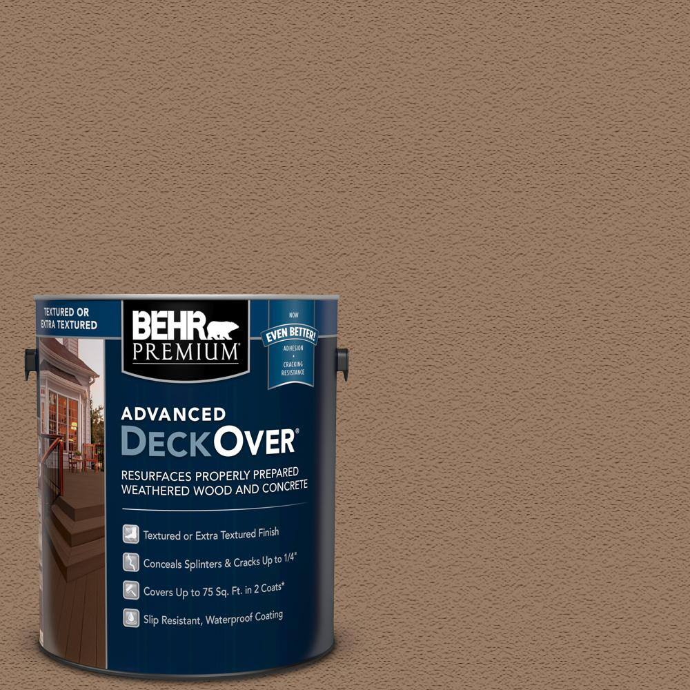 BEHR Premium Advanced DeckOver 1 gal. #PFC-19 Pyramid Textured Solid ...