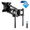mount-it! Motorized Retractable Fireplace TV Wall Mount for 40 in. to ...