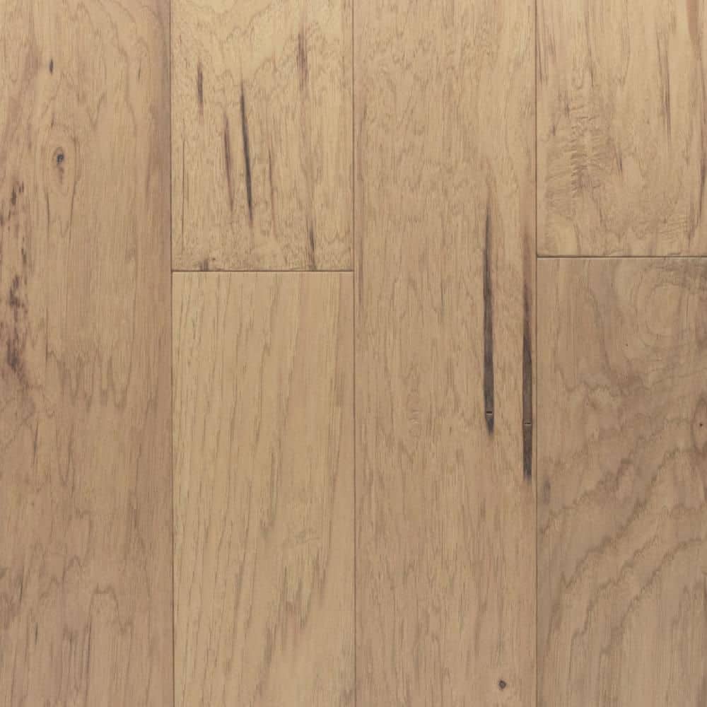 Blue Ridge Hardwood Flooring Take Home Sample-Rivers Edge Hickory Tongue and Groove Scraped ...