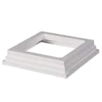 Veranda 4 in. to 6 in. White Vinyl Adjustable Base Trim 73045558 - The ...