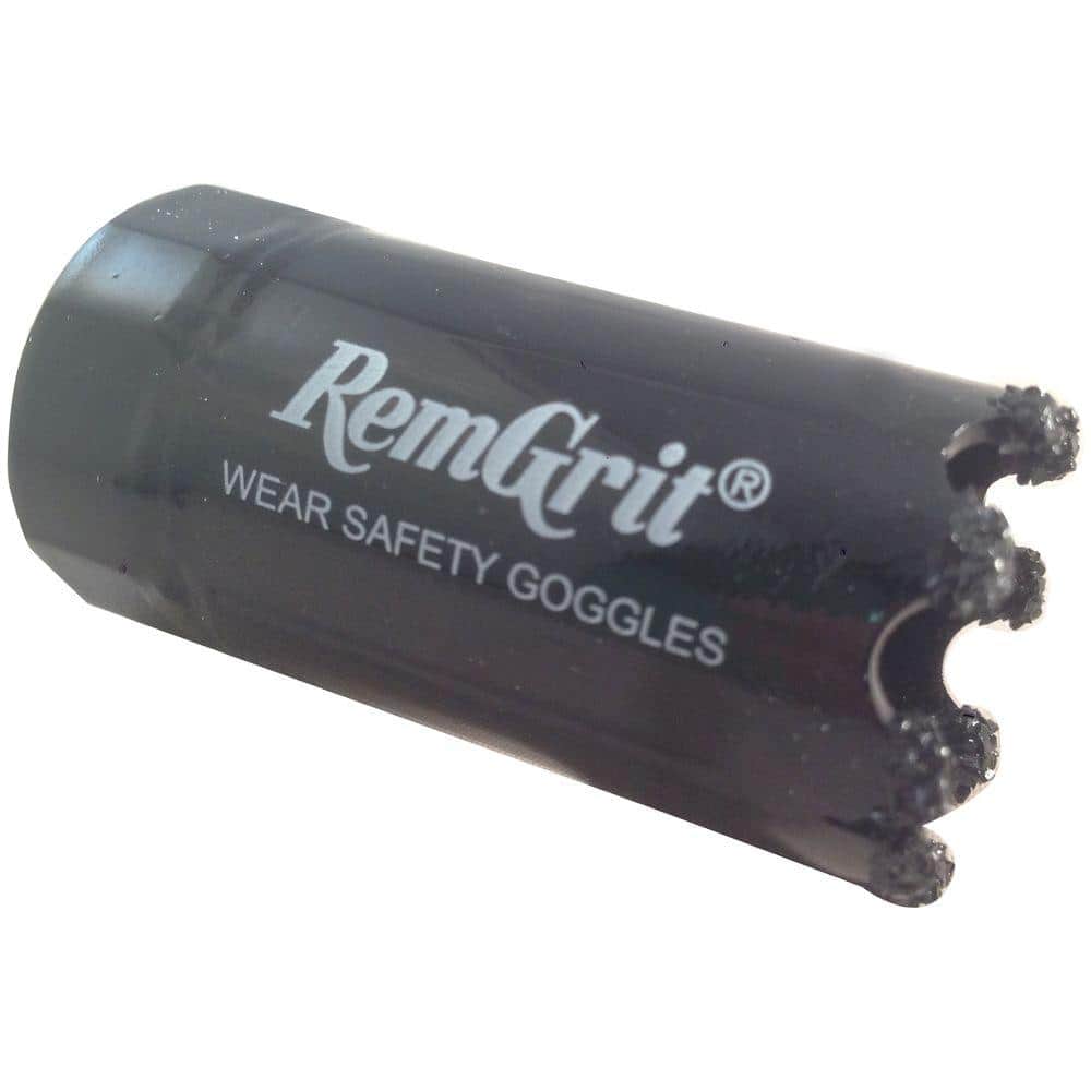 RemGrit Disston 1 in. Diameter Carbide Grit Hole Saw G016 - The Home Depot