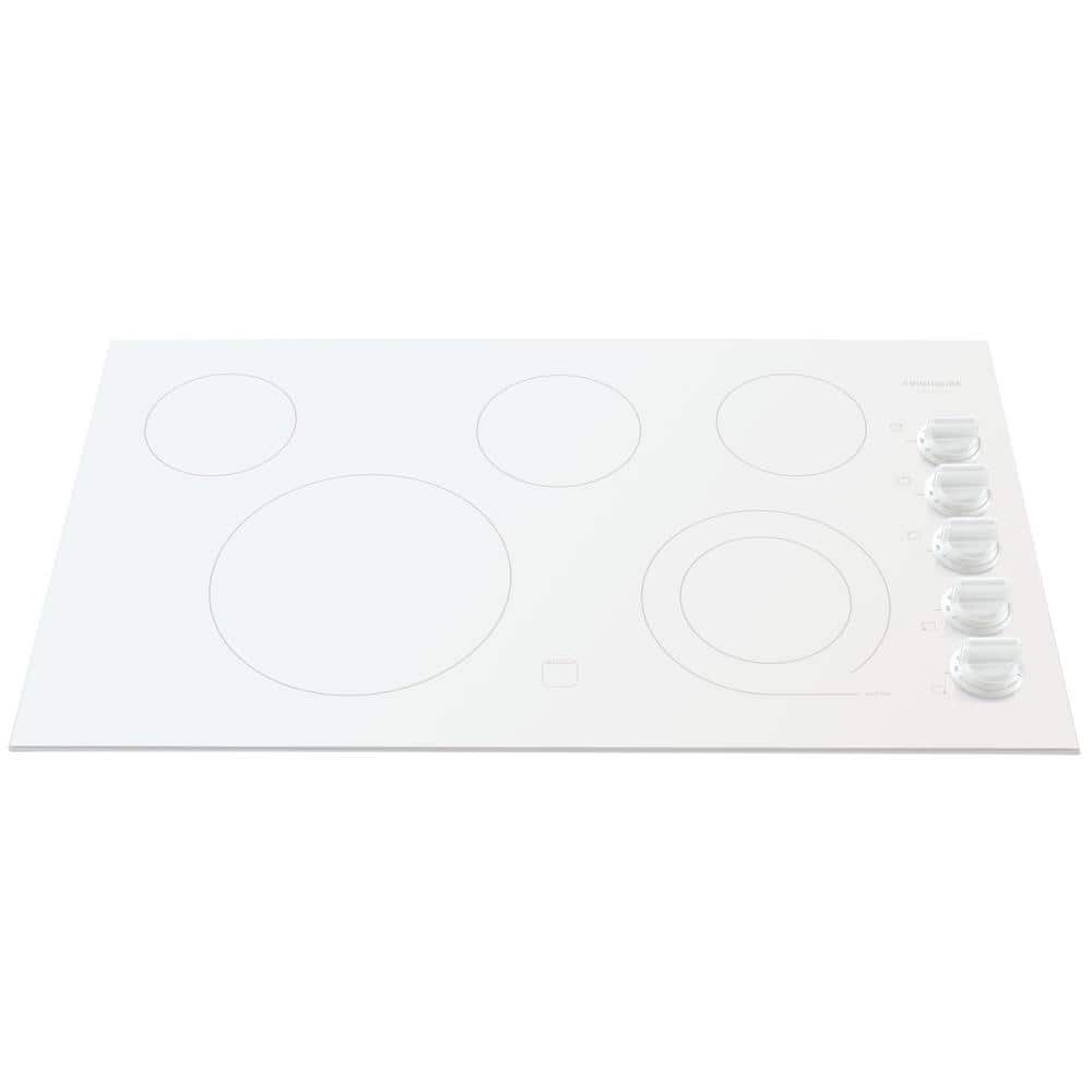 Reviews for FRIGIDAIRE 36 in. Radiant Electric Cooktop in White with 5 ...