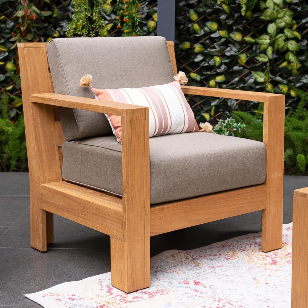 Cambridge Casual Largo Premium Indonesia Teak Wood Outdoor Club Lounge ...