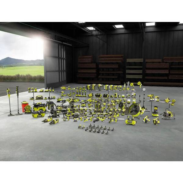 RYOBI ONE+ 18V Cordless Compact Fixed Base Router with 2.0 Ah Battery ...