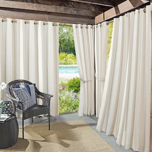 Sun Zero Valencia 54 in. W x 95 in. L Indoor/Outdoor Semi-Opaque ...