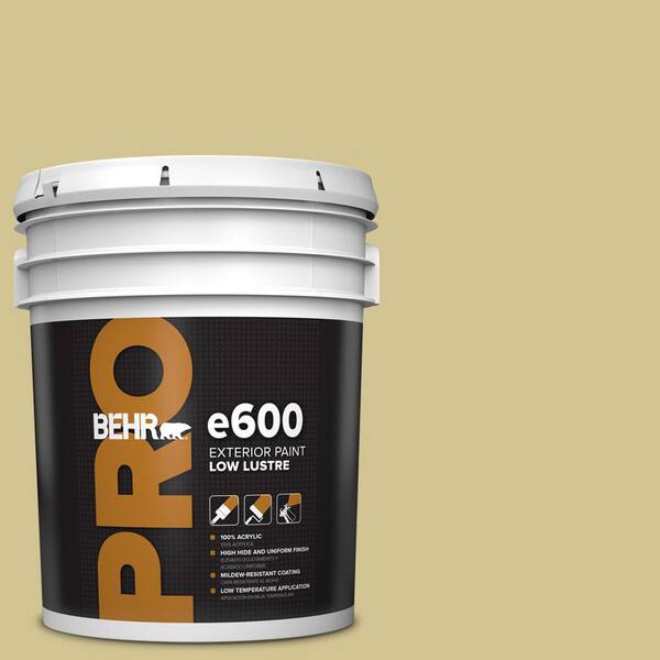 BEHR PRO 5 gal. #M310-4 Almondine Low Luster Exterior Paint PR62305 ...