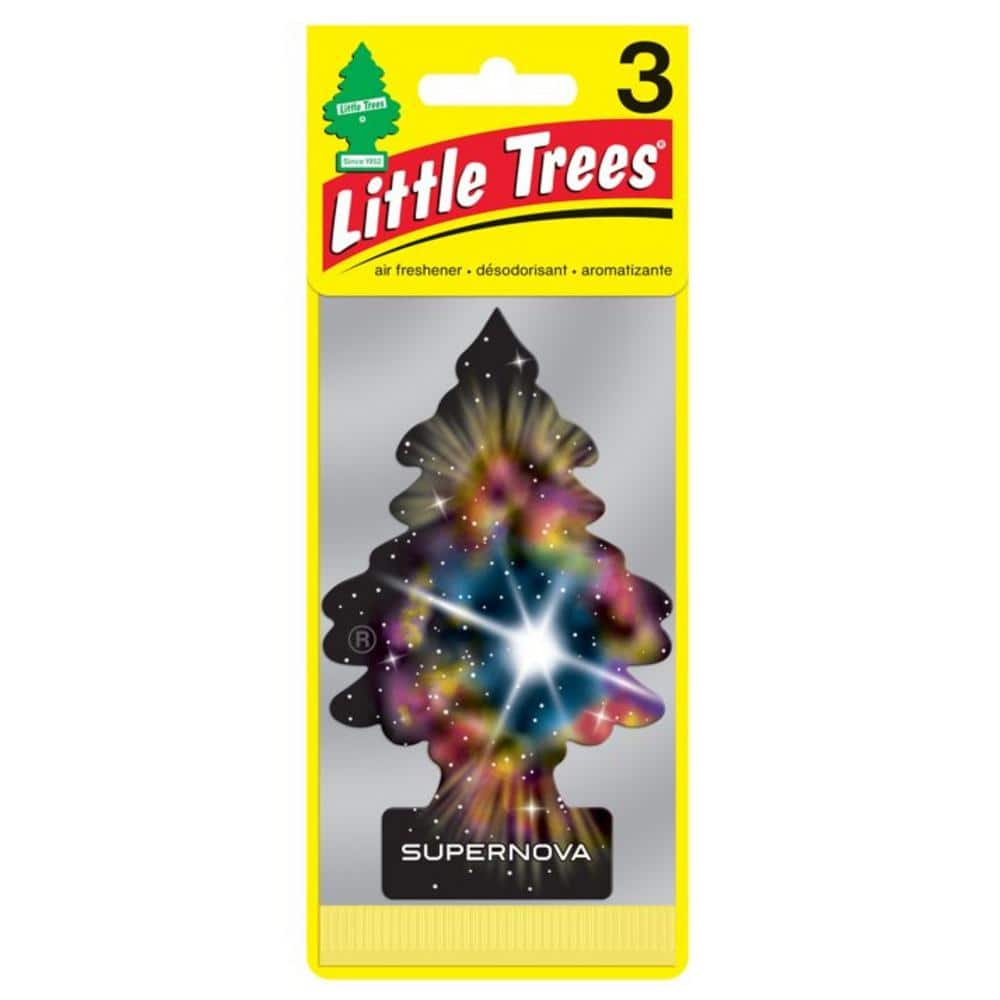 Little Trees Supernova Scent Car Air Freshener (3-Pack) U3S-37303 - The ...