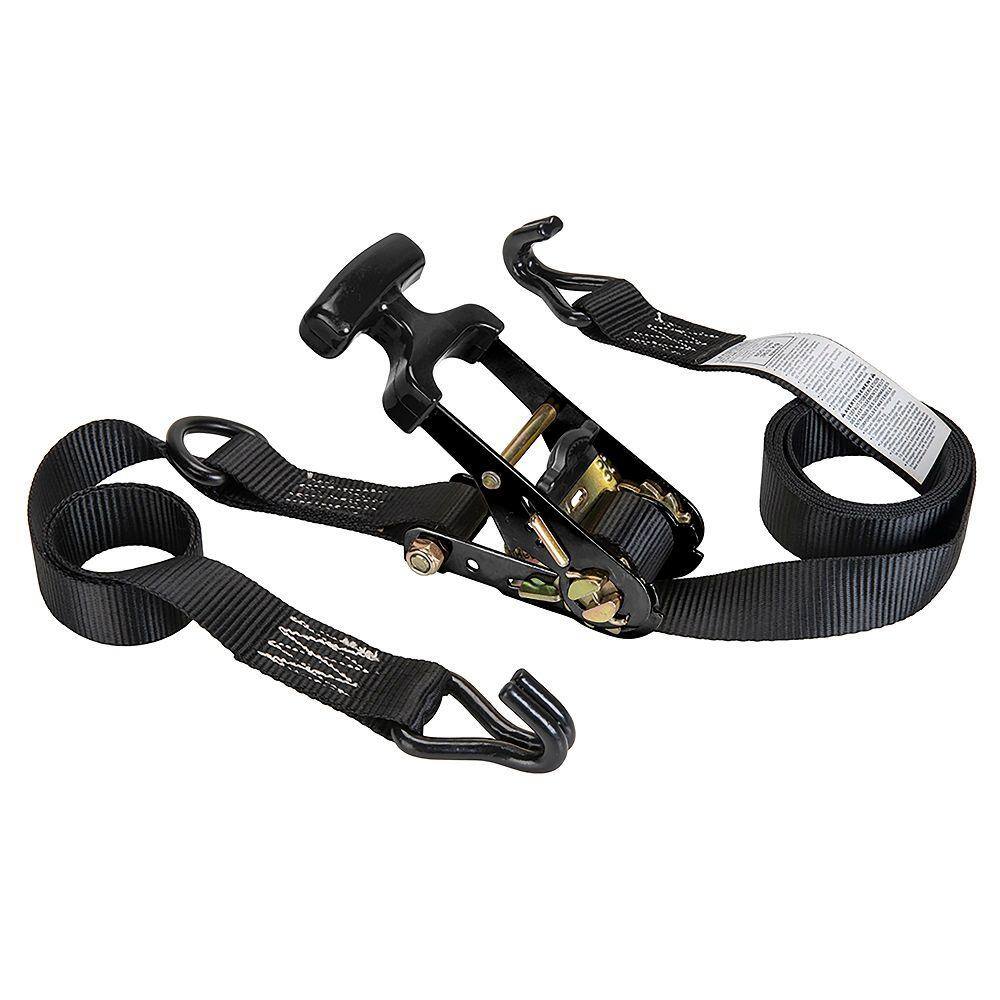Keeper T-Handle Ratchet Tie-Down Strap 8.5 ft. x 1.25 in. 500 lbs ...