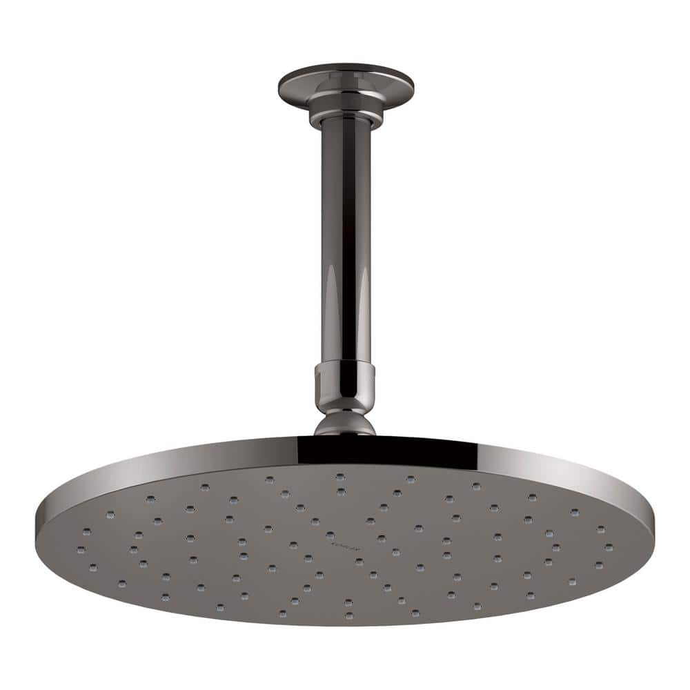 KOHLER 1-Spray Pattern with 2.5 GPM 10 in. Ceiling Mount Fixed Shower ...
