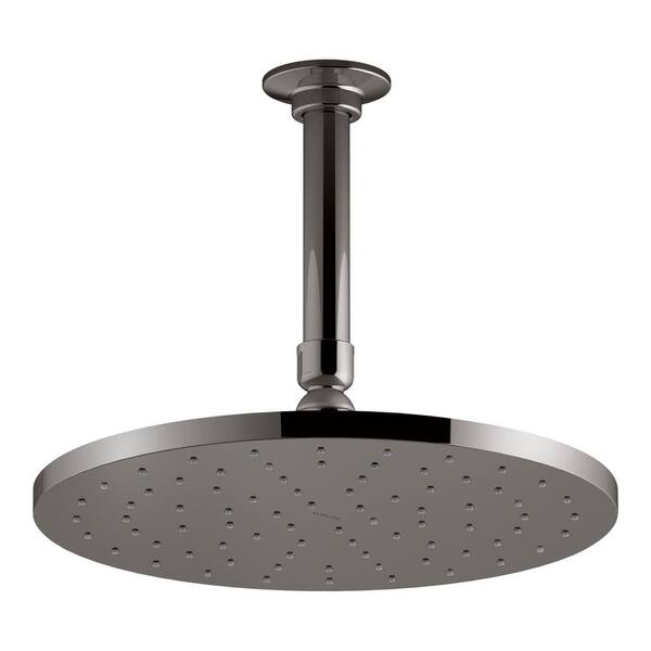 KOHLER 1-Spray Pattern with 2.5 GPM 10 in. Ceiling Mount Fixed Shower ...