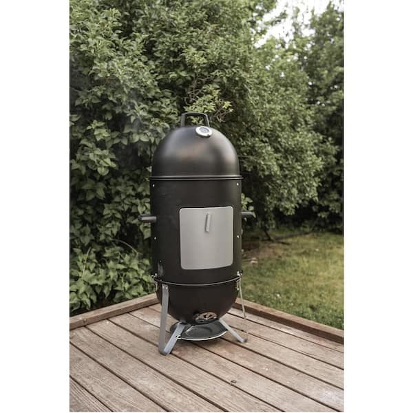 Charcoal Vertical Smoker Design 16" Vertical Charcoal Smoker