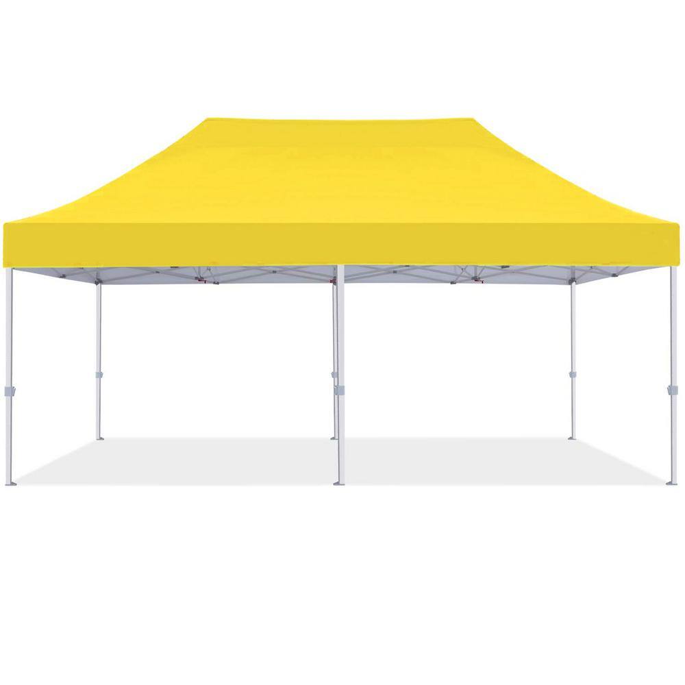 Reviews for Terracemaster Commercial 10 ft. x 20 ft. Yellow Pop Up ...