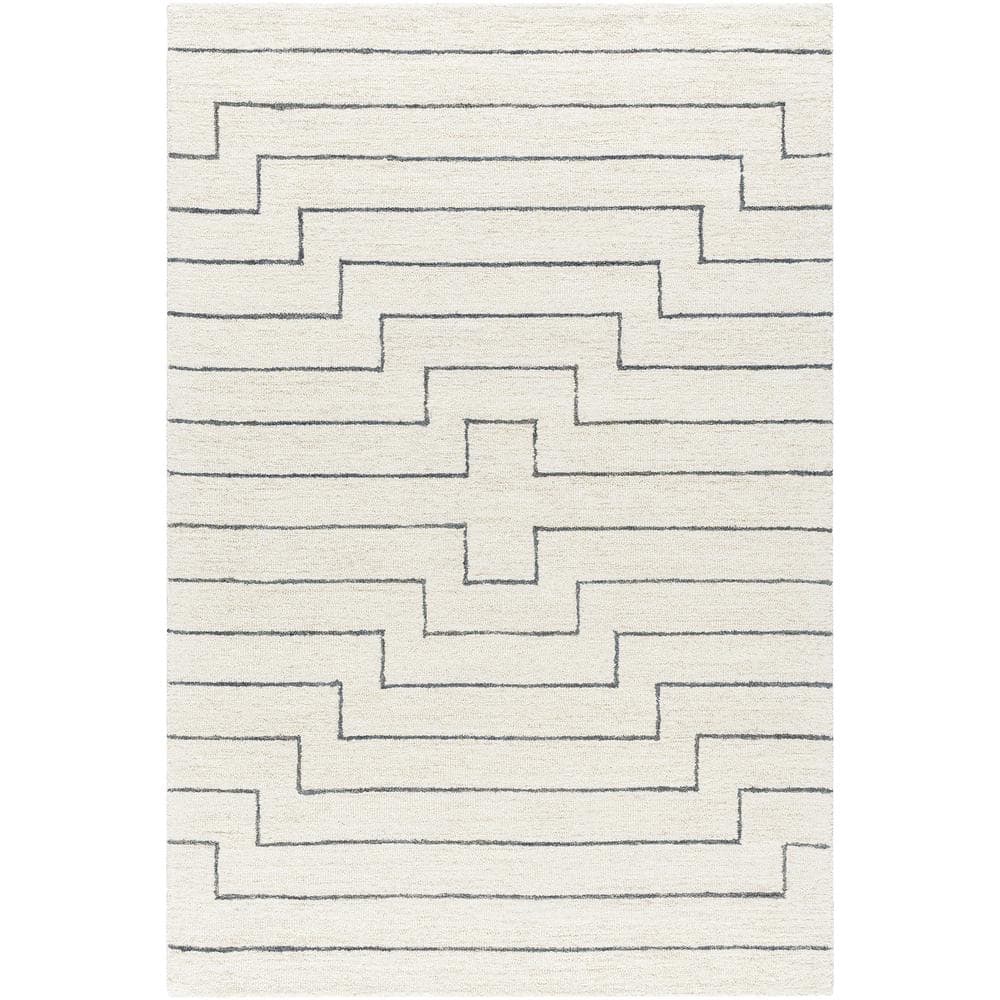 Livabliss Bournemouth Cream Global 2 ft. x 3 ft. Indoor Area Rug ...