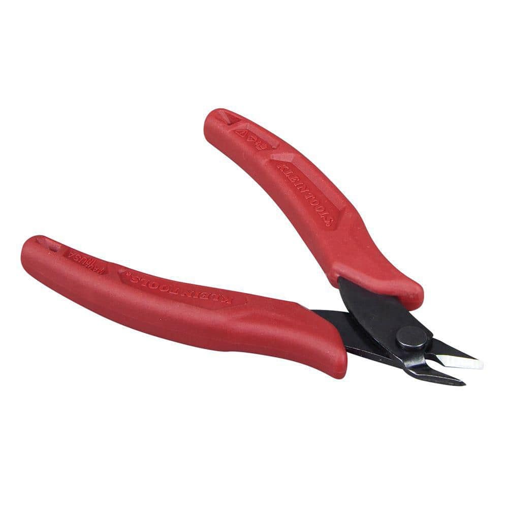 Klein Tools 5 in. Diagonal Cutting Pliers, Flush Cutter, Lightweight ...