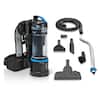 Prolux 2019 Cordless 1 Hour 2.0 Bagless Backpack Vacuum with 1-1/2 in ...