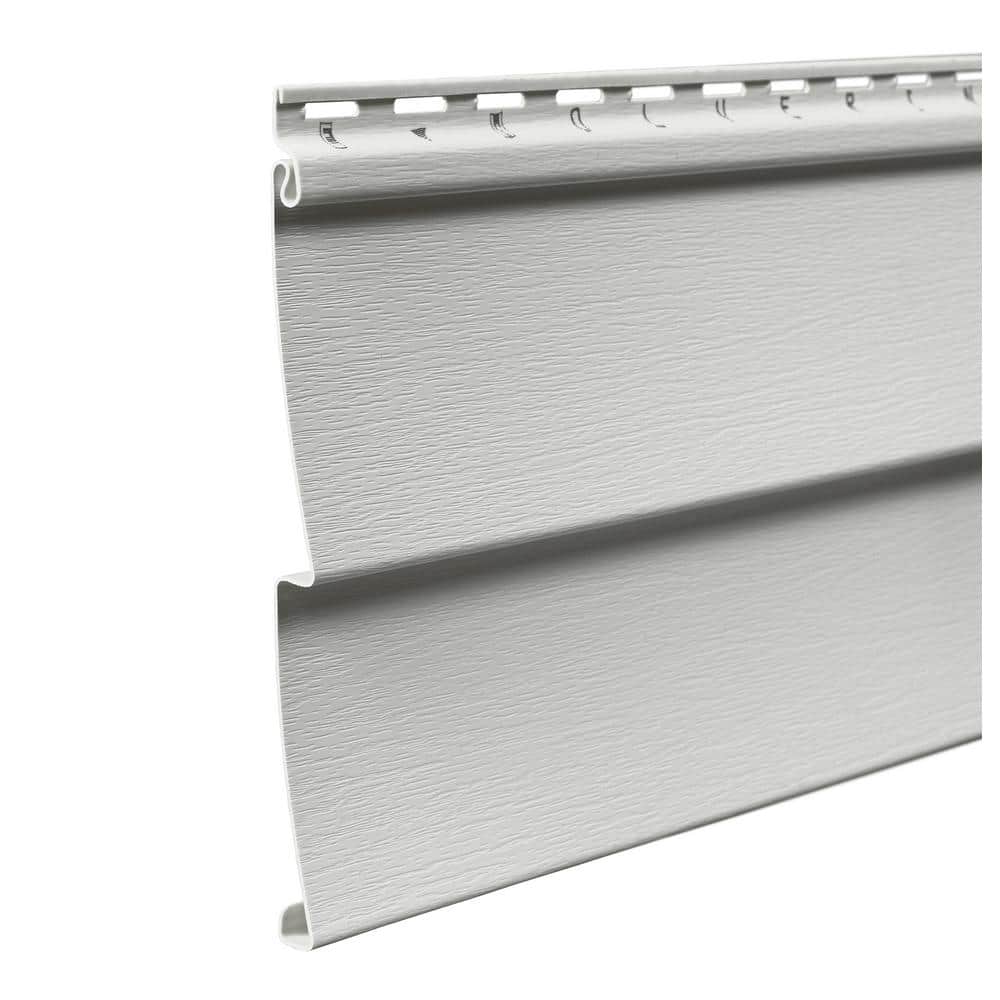 Wolverine Wildcreek 042 Double 4 in x 150 in Ash Gray Clapboard Vinyl ...