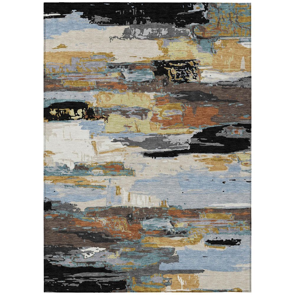 Addison Rugs Chantille Machine Washable Indoor/Outdoor Abstract ACN2249 ...