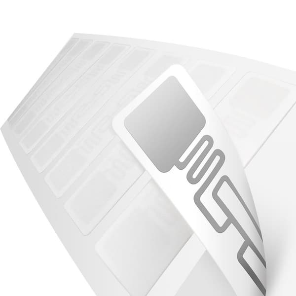 UHF RFID Tag Sticker Rewritable Adhesive Inlay Label 73x20mm ISO18000 ...