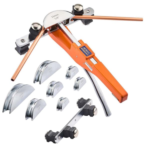 VEVOR Tubing Bender Kit, 1/4 to 7/8 In., Compact Pipe Bender, Ratchet ...