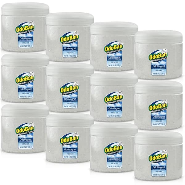 OdoBan 14 oz. OdoMagnet Odor Removing Gel Crystals, Odor Absorber with ...