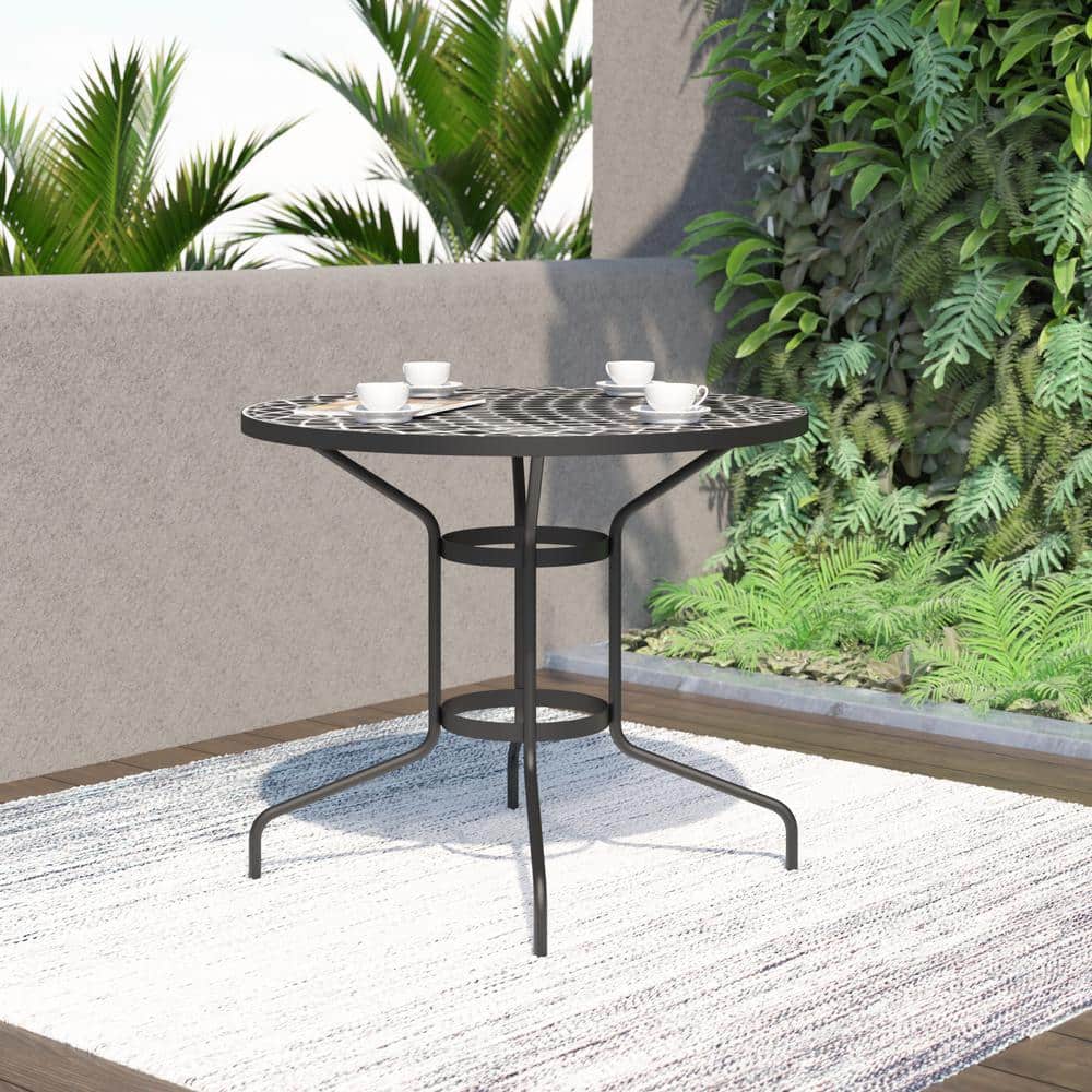 Low height outdoor dining table store