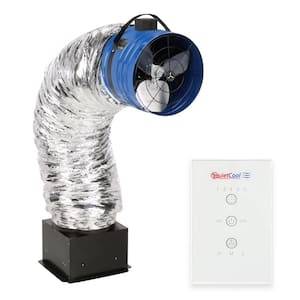 QuietCool Classic 5024 CFM Advanced Whole House Fan with Included ...