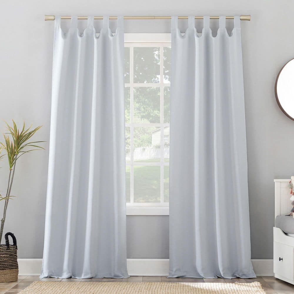 Sun Zero Gavin Energy Saving Oyster White Polyester 40 in. W x 84 in. L ...