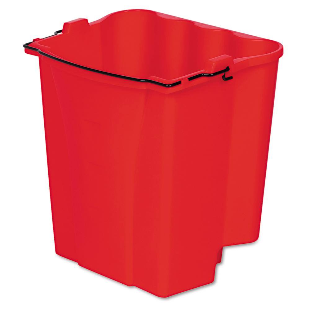 Rubbermaid Commercial Products 4.5 Gal. Plastic Water Bucket for Wave ...