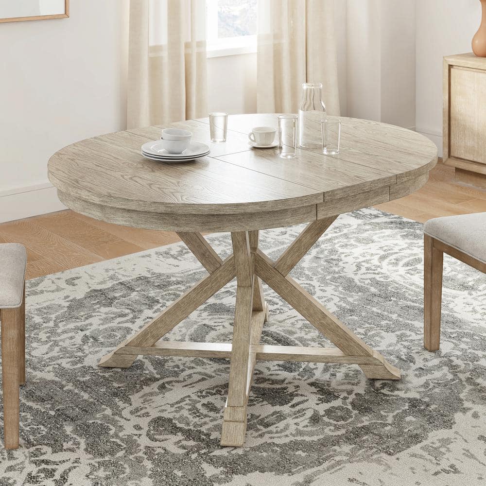 Have a question about JAYDEN CREATION Haidee Traditional Oak Wood 42 in ...