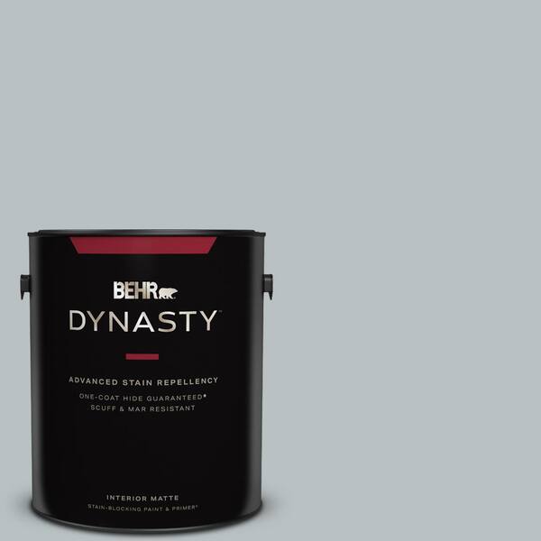BEHR DYNASTY 1 gal. #MQ5-31 Distant Star One-Coat Hide Matte Interior ...