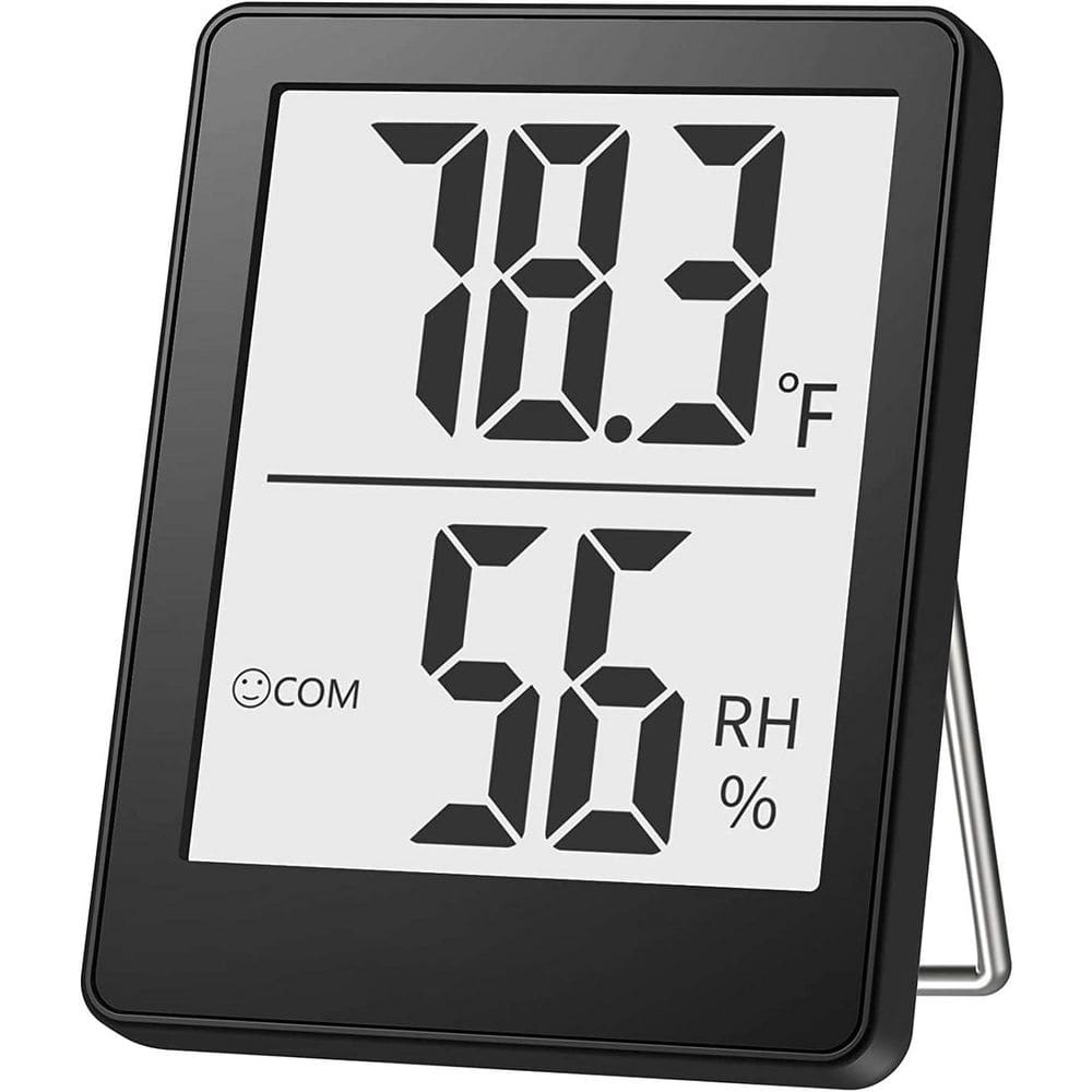 Justincity Digital LCD Thermometer Wireless Indoor Hygrometer Fast ...