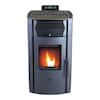 ComfortBilt HP50-Grey Pellet Stove 2,200 sq. ft. EPA Certified in Grey ...