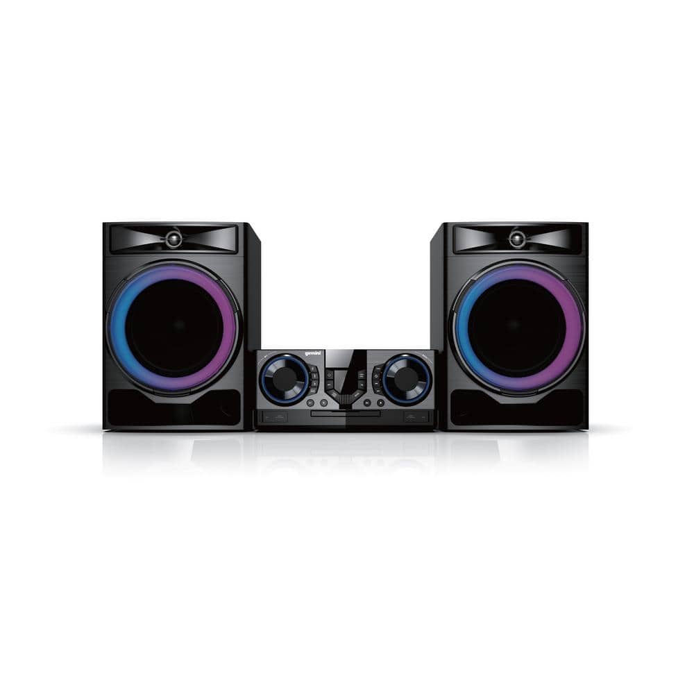 Gemini Dual 8 in. Home System with DVD Player and LED Lighting GVD-2800 ...