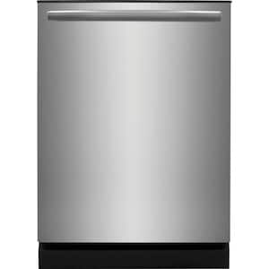 Frigidaire Gallery 24 in. Stainless Steel Built-In Tall Tub 52 dBA ...