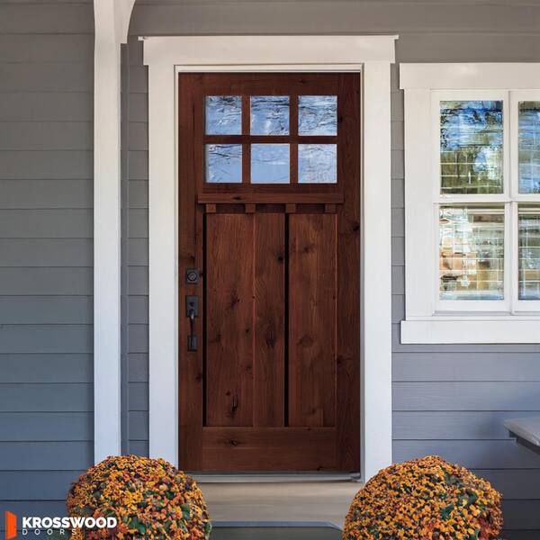 Mahogany - Front Doors - The Home Depot