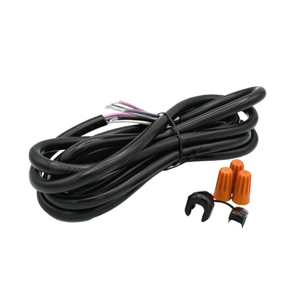 ETI LIGHTING 8 ft. Black 5-Wire Power Cord Kit for Architectural Linear ...