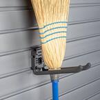 HANDISOLUTIONS 4 in. Graphite Loop Hook with Lock HAS.HSH04LBWL