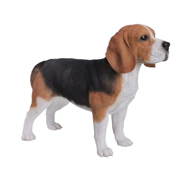 HI-LINE GIFT LTD. Beagle Standing Garden Statue 87792 - The Home Depot