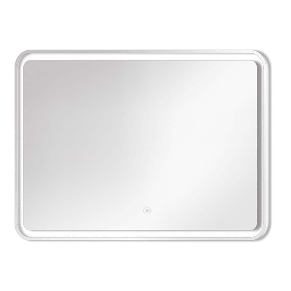 Transolid Gabriel 35.43 in. W x 27.56 in. H Frameless Square LED Light ...