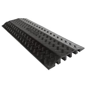 Guardian 2-Channel Drop-Over Cable Protector Ramp for 1.375 in. Dia ...