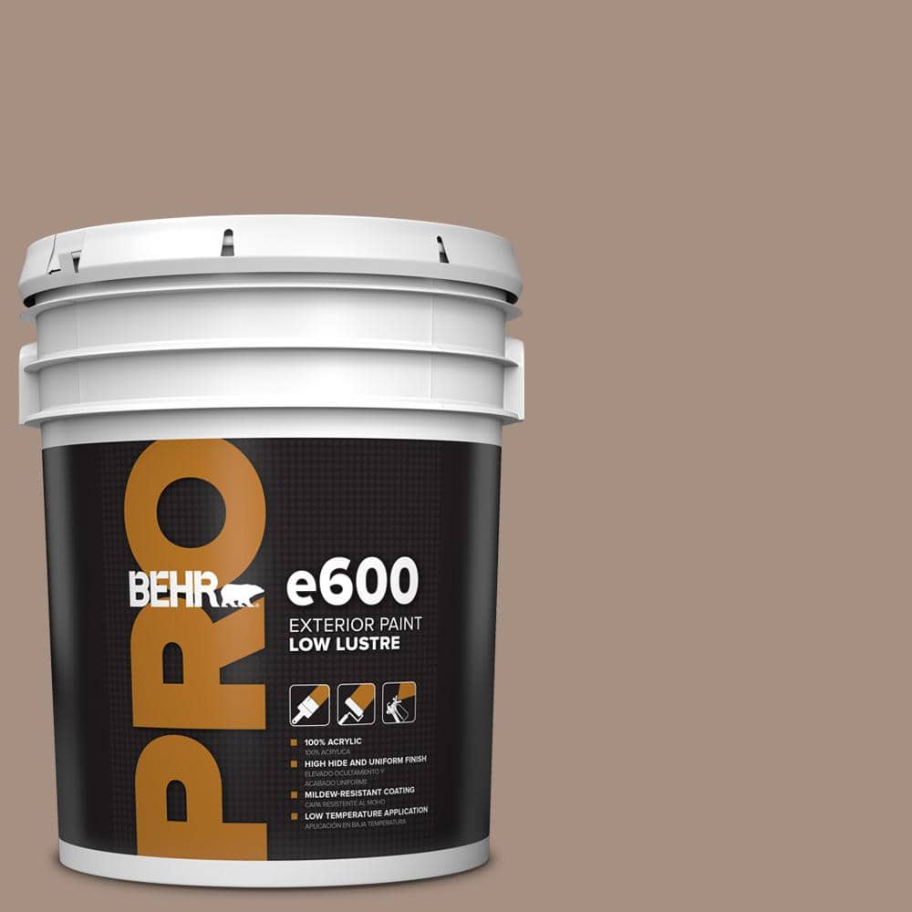 BEHR PRO 5 gal. #ECC-56-1 Beach Cabana Low Luster Exterior Paint ...