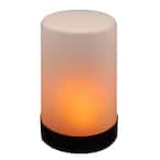 LUMABASE Fire-Like Amber Battery Powered LED Light 63001