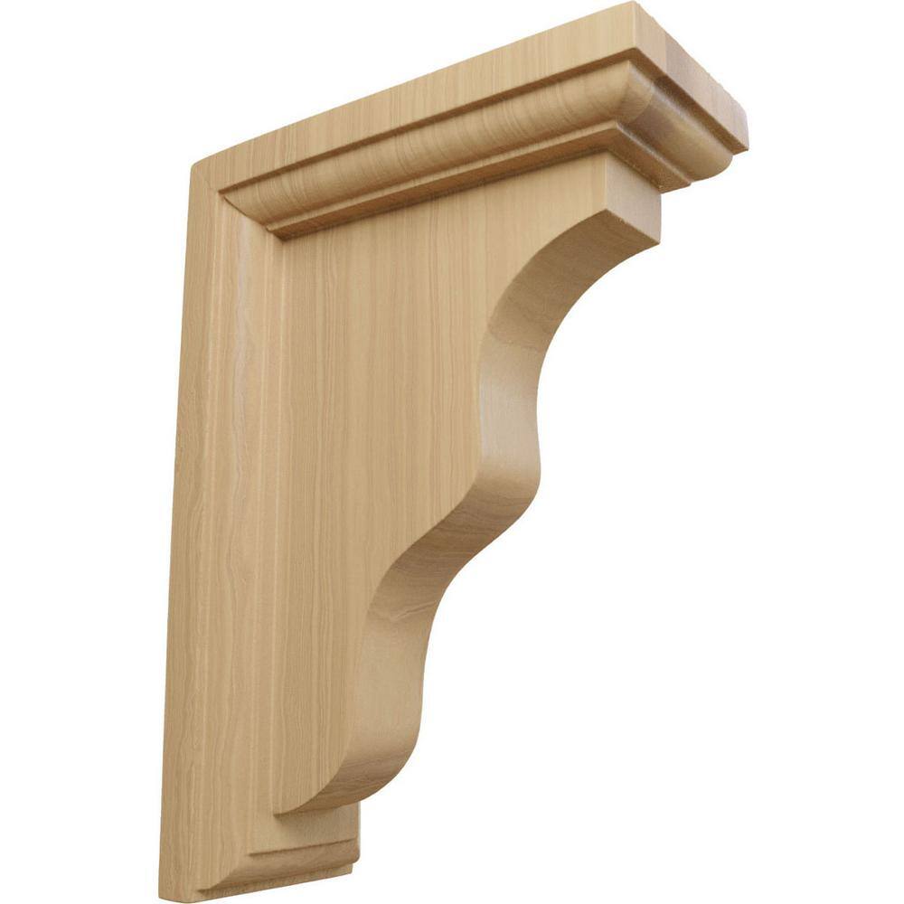 Ekena Millwork 2-1/4 in. x 5 in. x 7 in. Cherry Hamilton Traditional ...
