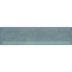 EMSER TILE Raku White 2.95 in. x 11.81 in. Glossy Brick Look Ceramic ...