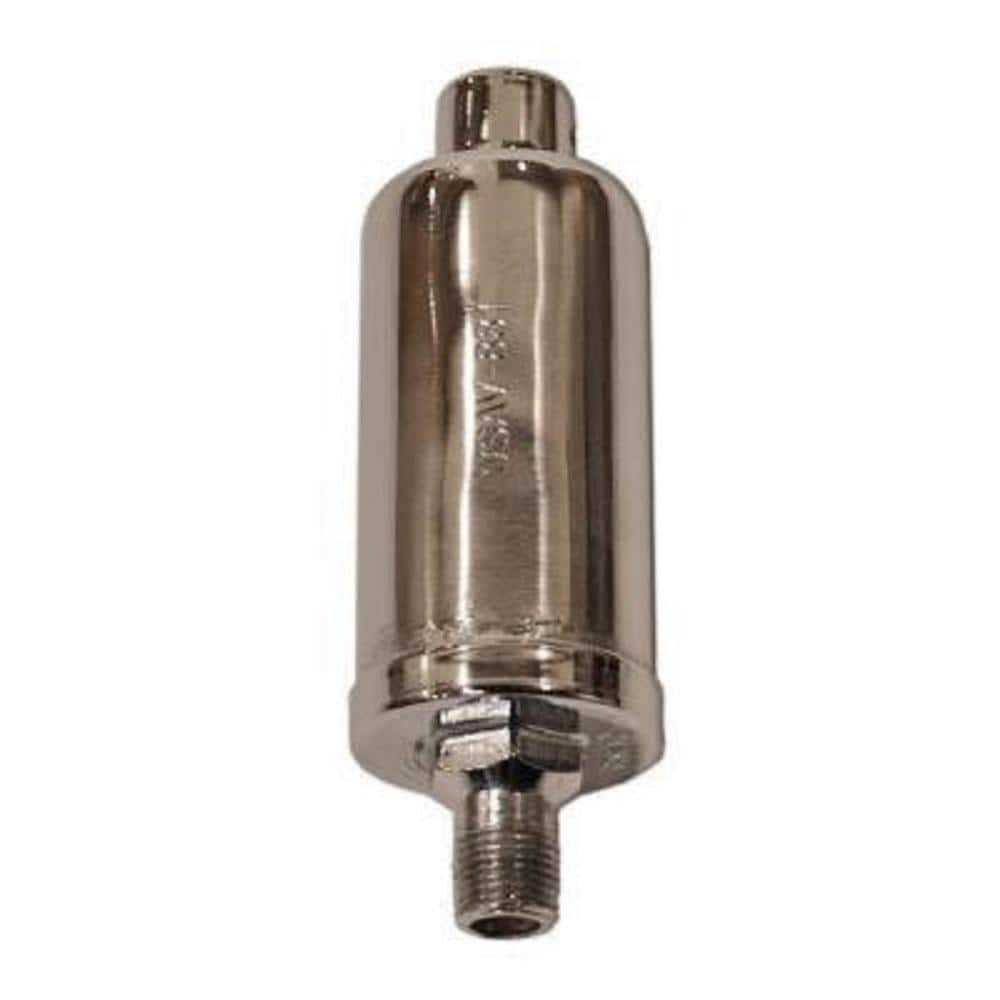 PLUMBERS EDGE 1/8 in. Steam Straight Radiator Vent PE881 - The Home Depot