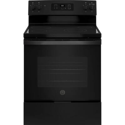 GE 30 in. Non-Vented Range Hood in Black JN327HBB