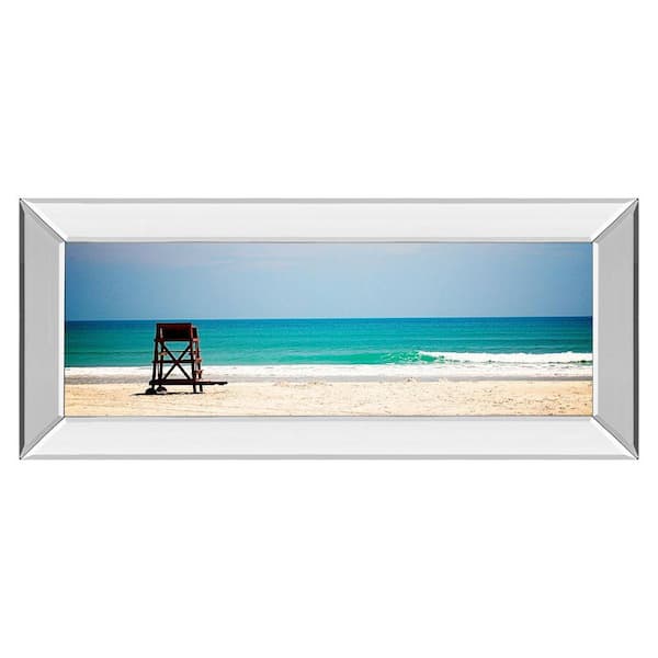 Classy Art 1 Piece Framed Graphic Print Coastal Graphic Print 18 in. x ...