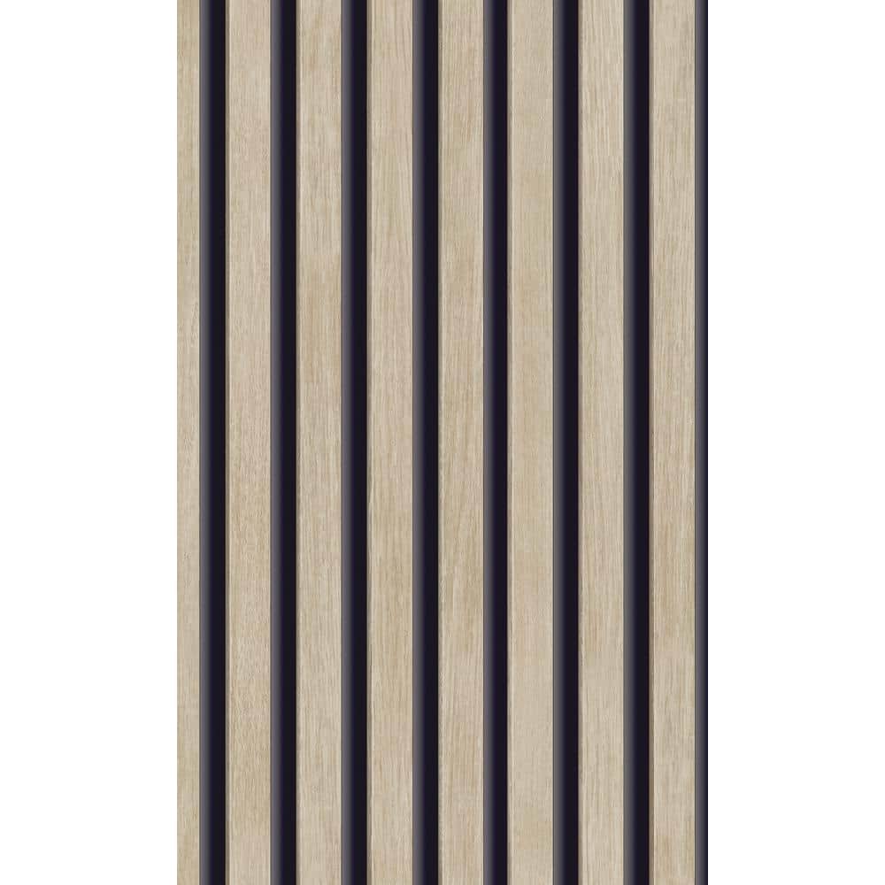 Walls Republic Beige Elegant Stripe Printed Non-Woven Paper Non Pasted ...
